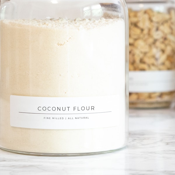 Minimalist Pantry Labels - Etsy