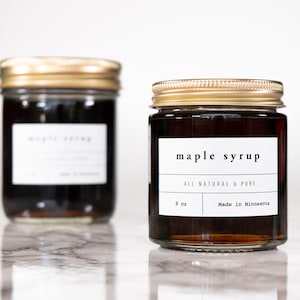 Classic Jar and Canning Labels • Custom • Durable, Water and Oil ...