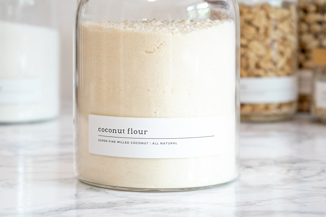 Boho Pantry Labels Water and Oil Resistant Personalization - Etsy