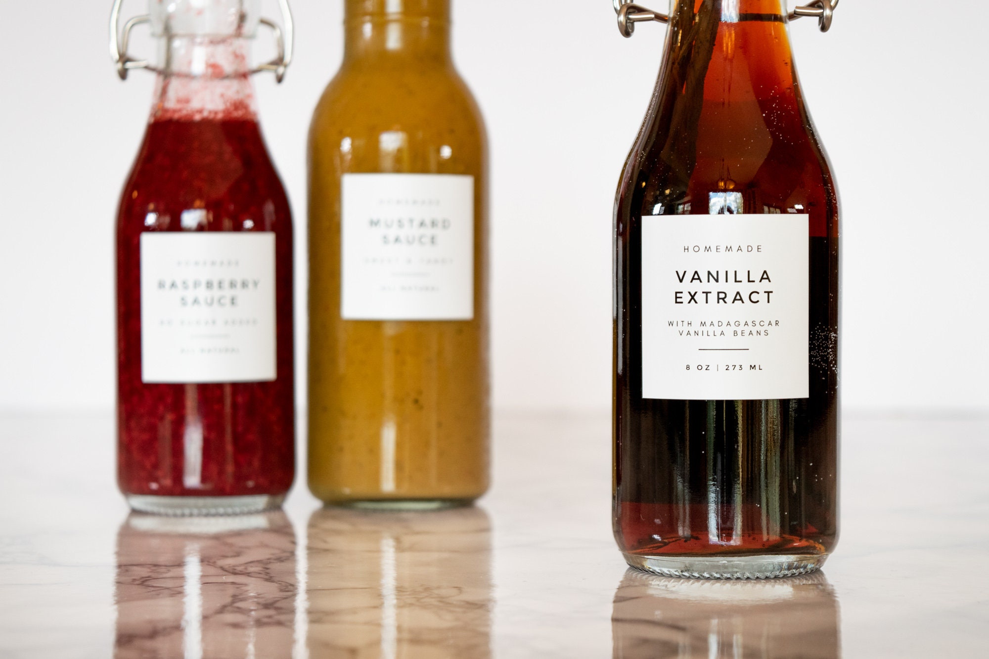 Modern Honey Labels Personalized Water and Oil Resistant | Etsy