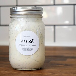 Brush Script Jar and Canning Labels • Custom • Water and Oil Resistant ...