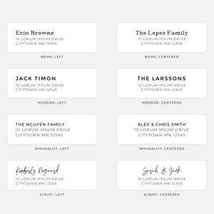 Return Address Labels • 150 per Package • Made From 100% Recycled Label ...