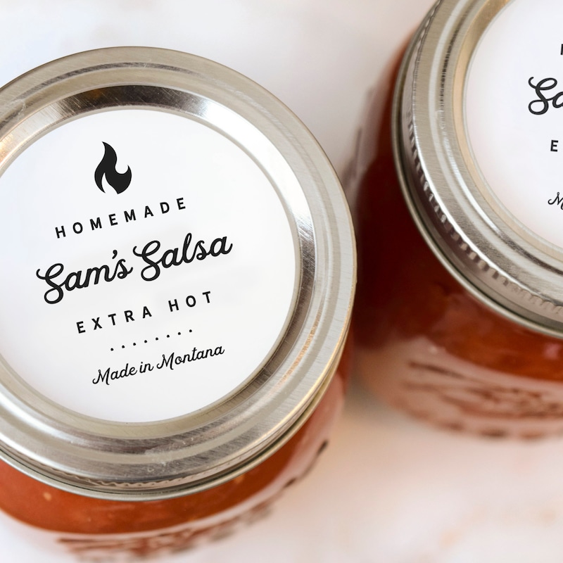 Canning Labels - Etsy