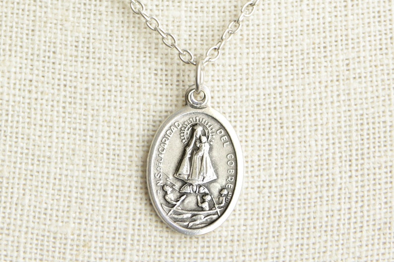 Saint Caridad Del Cobre Medal Necklace. St Caridad Del Cobre Necklace ...