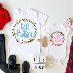 Big Brother Little Sister Set - Etsy
