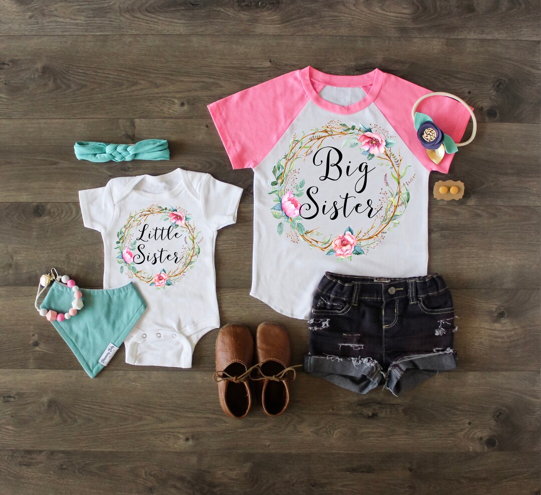 Big Sister Little Sister Matching Set, Big Sister Little Sister Outfit ...