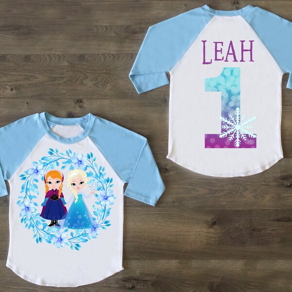 Frozen 1st Birthday Party Invitation - Etsy