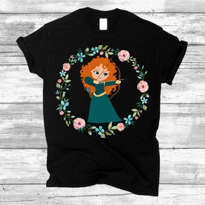 Merida Brave Custom Named T Shirt - Etsy