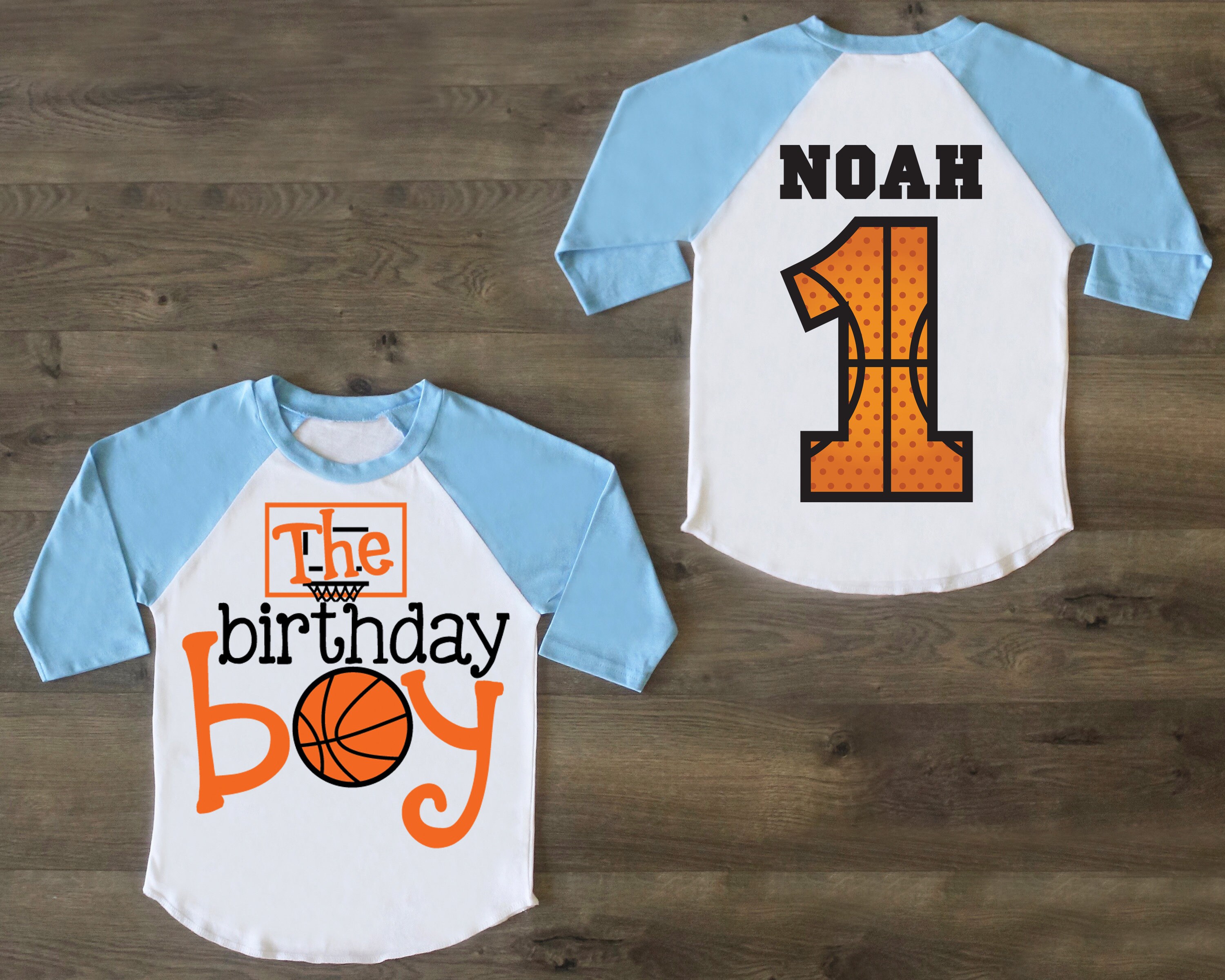 Basketball Birthday Boy Shirt - Etsy