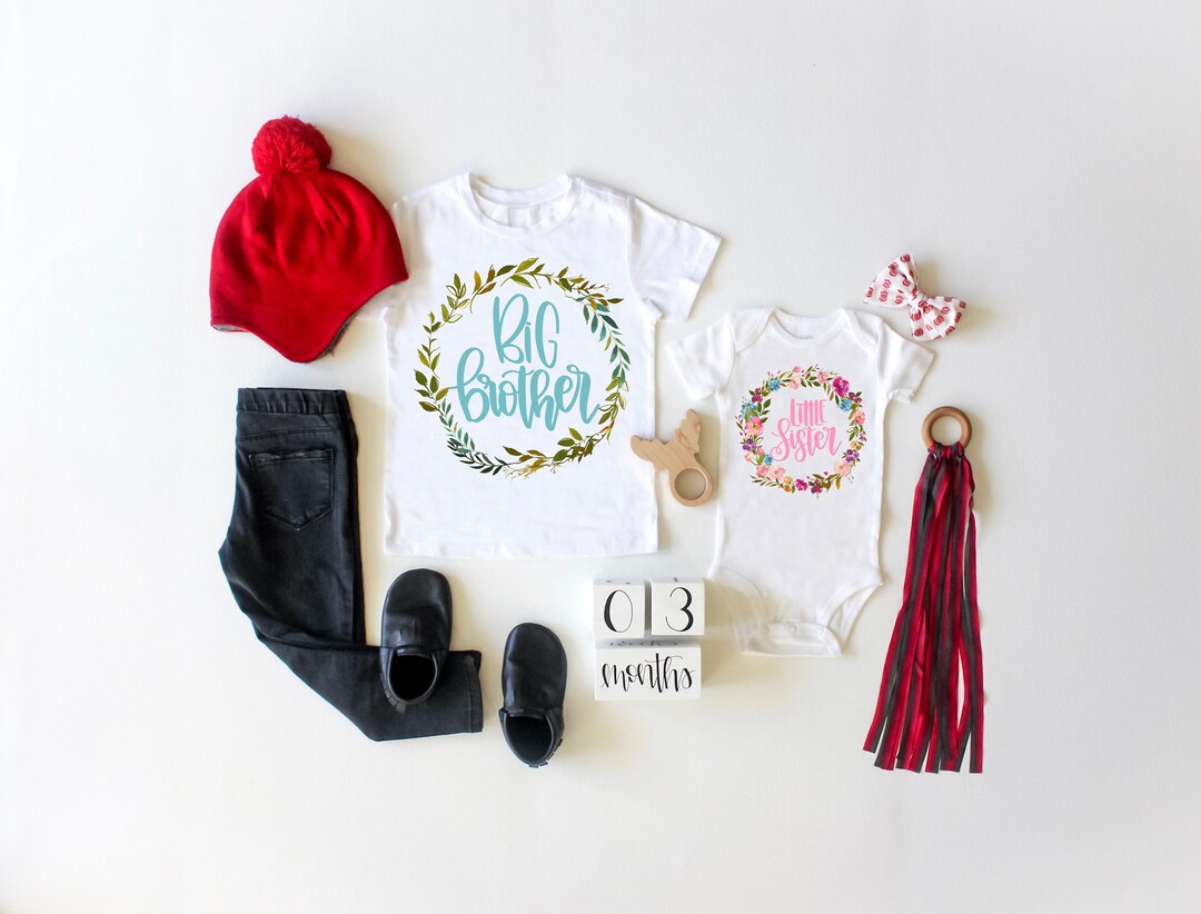 Big Brother Little Sister Set - Etsy