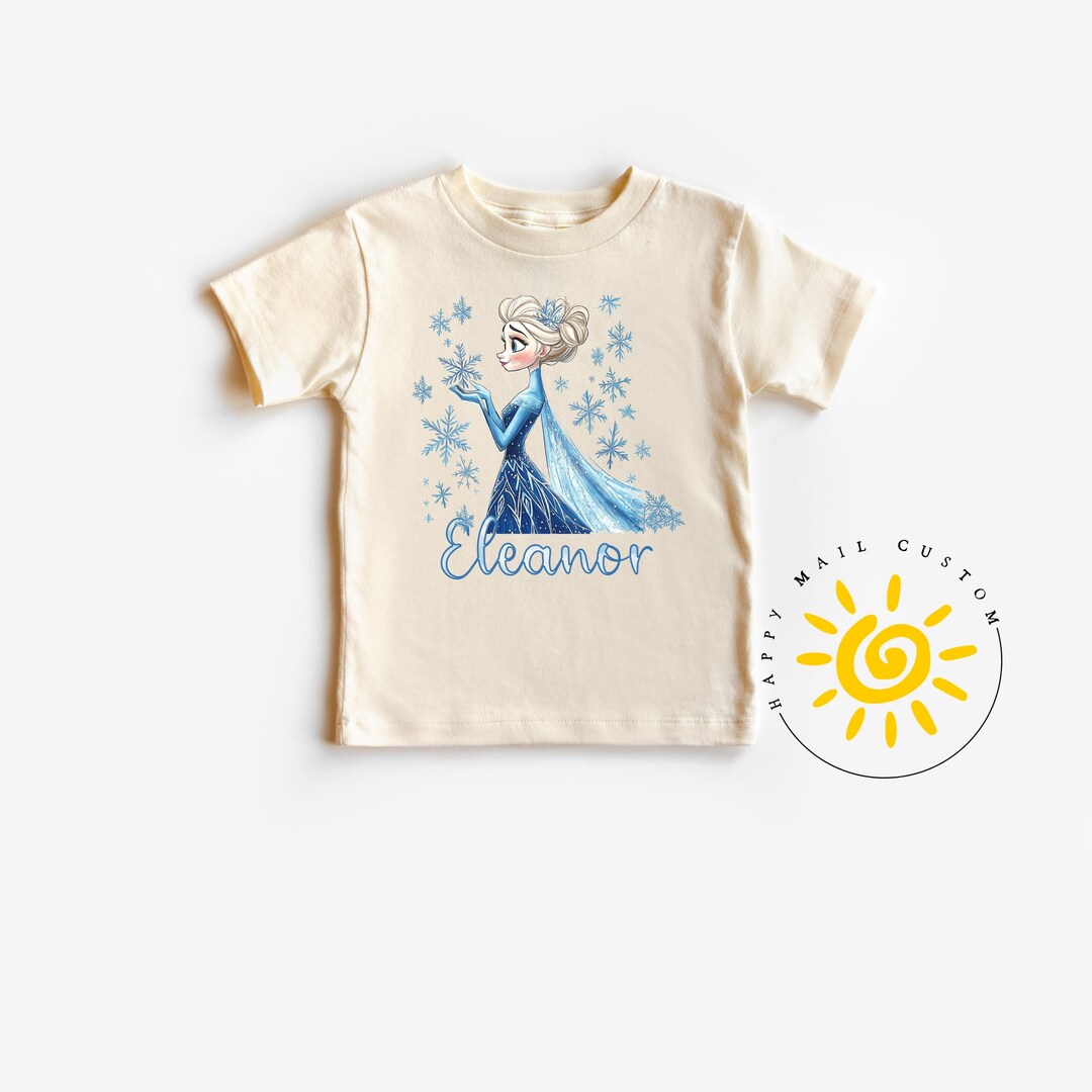 Princess Elsa T-shirt, Personalized Sweatshirt, Frozen Outfit, Birthday ...