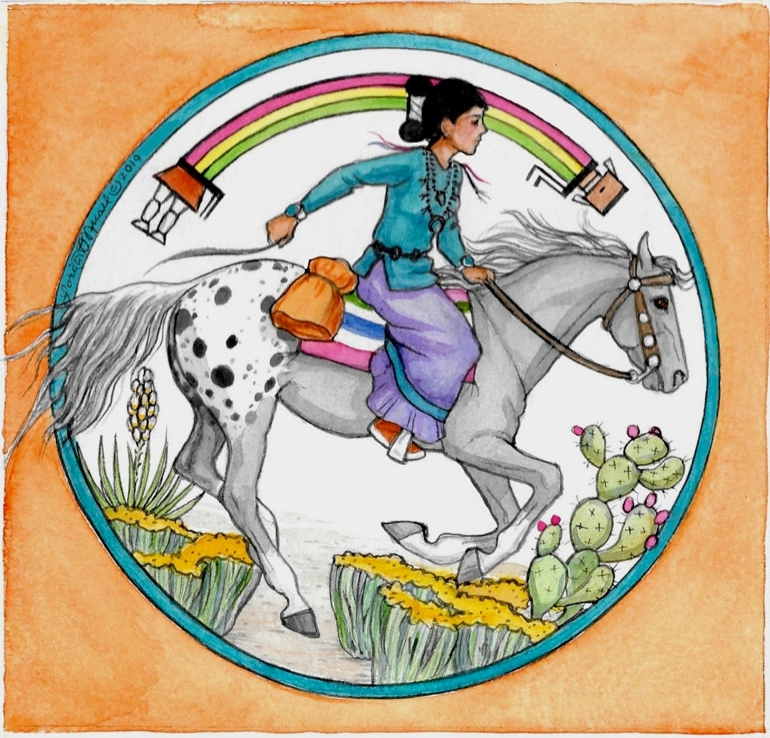 Rainbow Rider - Etsy