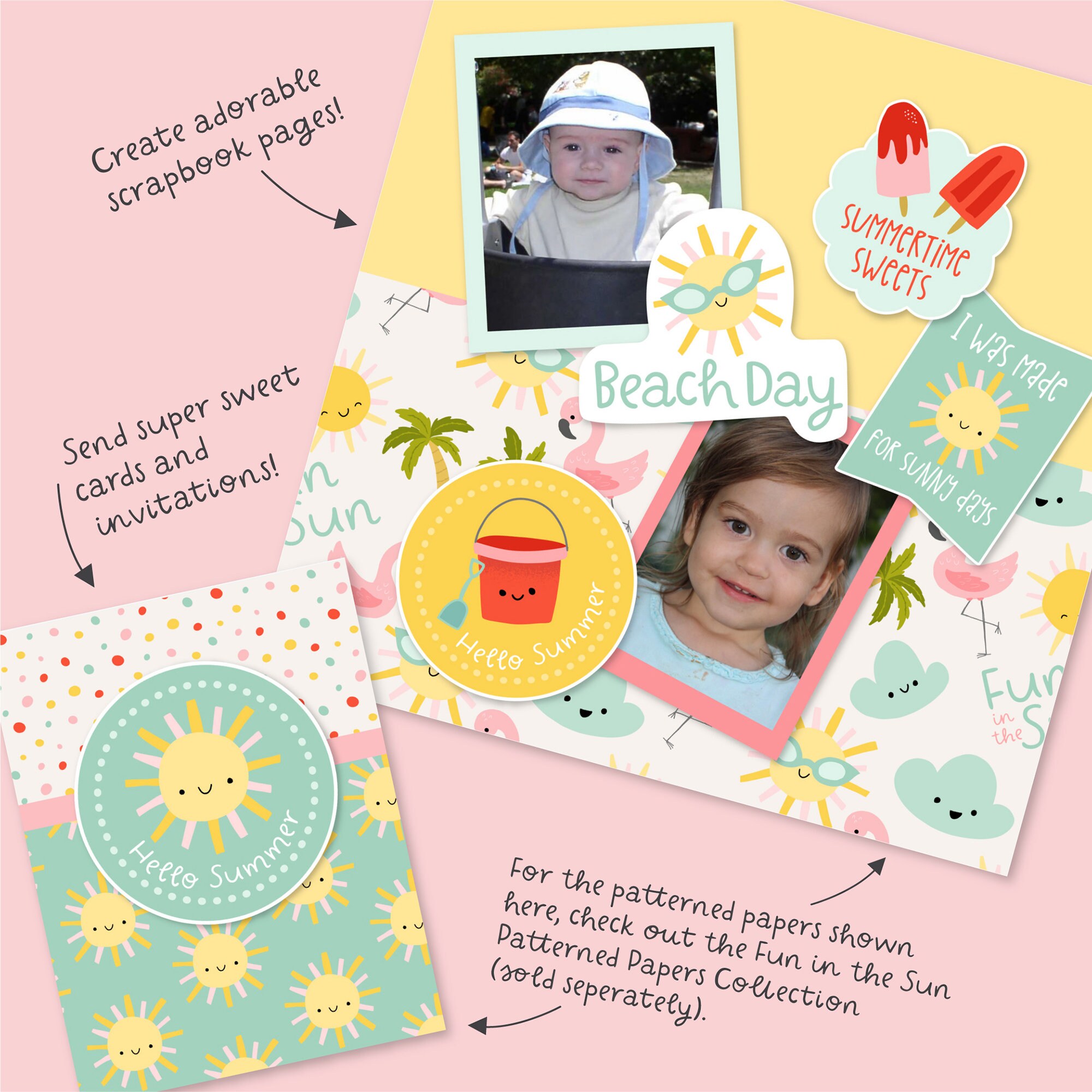 Summer Digital Stickers Summer Printable Stickers Summer - Etsy