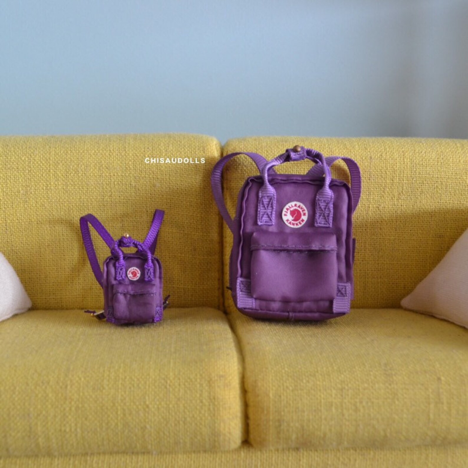 1/12 Scale Backpack/dollhouse Decoration/miniature - Etsy