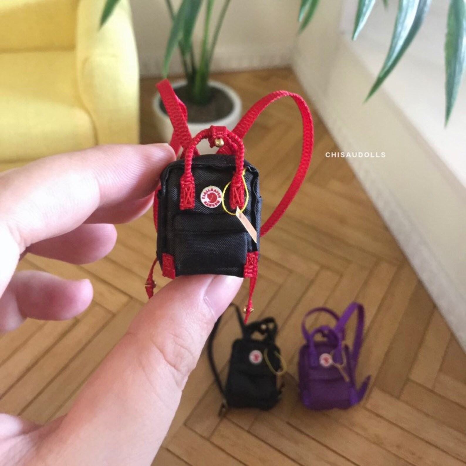 1/12 Scale Backpack/dollhouse Decoration/miniature - Etsy