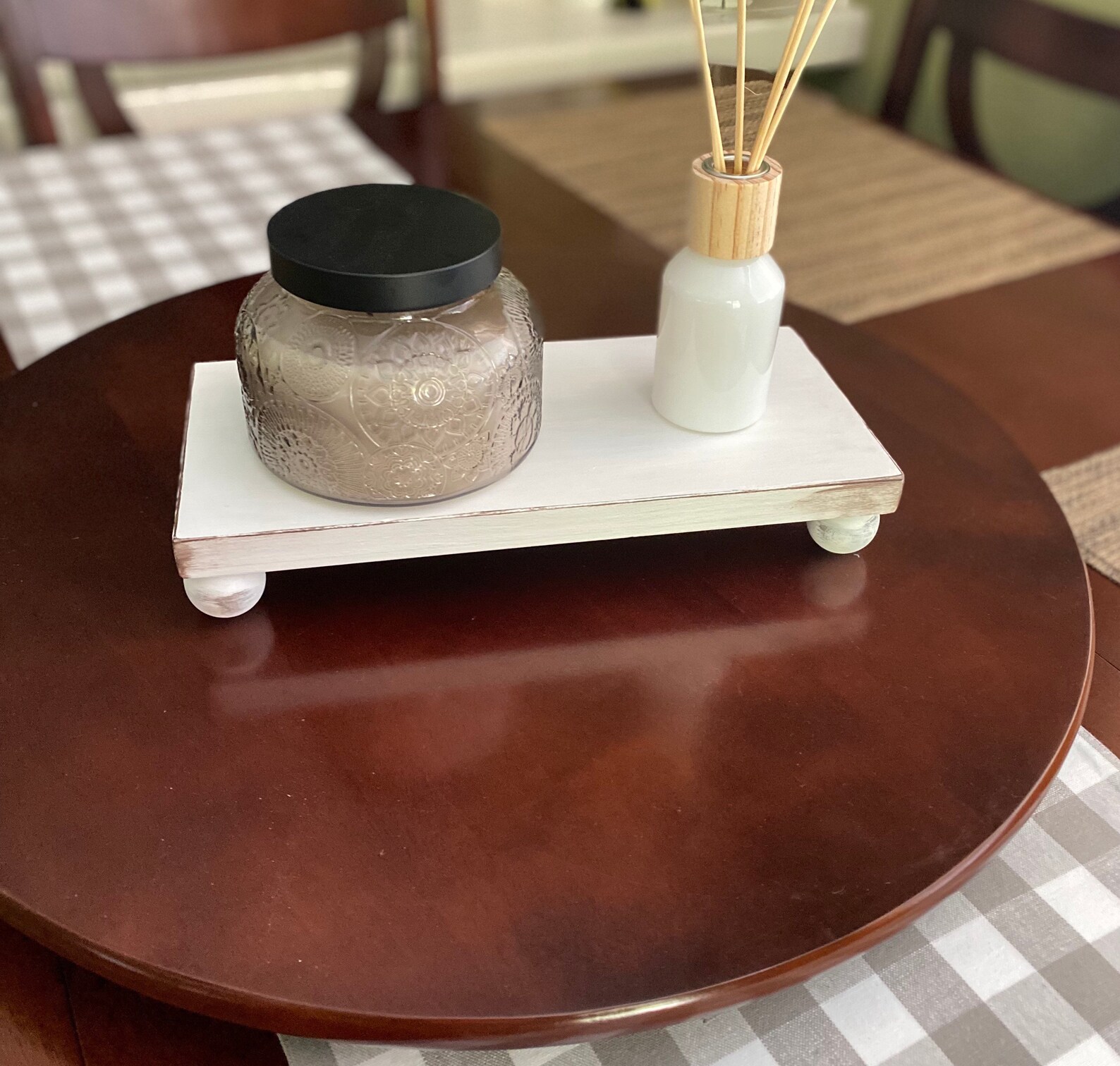 Wooden Riser Stand/farmhouse Style Riser/distress Wood Riser/ - Etsy