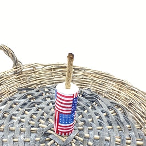 Wooden Firecrackers, Mini Wooden Firecrackers, 4th of July, Patriotic ...
