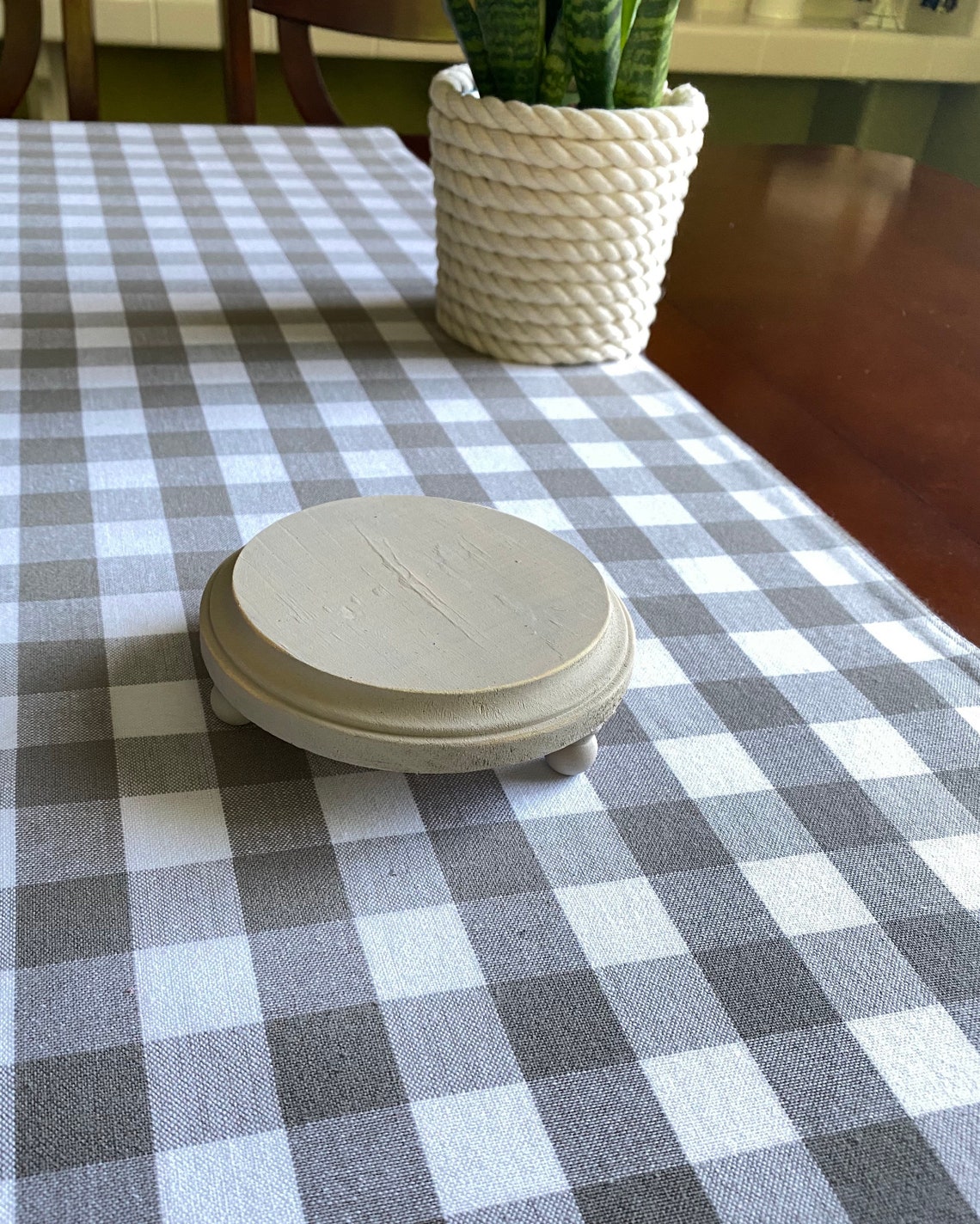 Wooden Riser Stand Round 5''riser Wood Dish Soap | Etsy