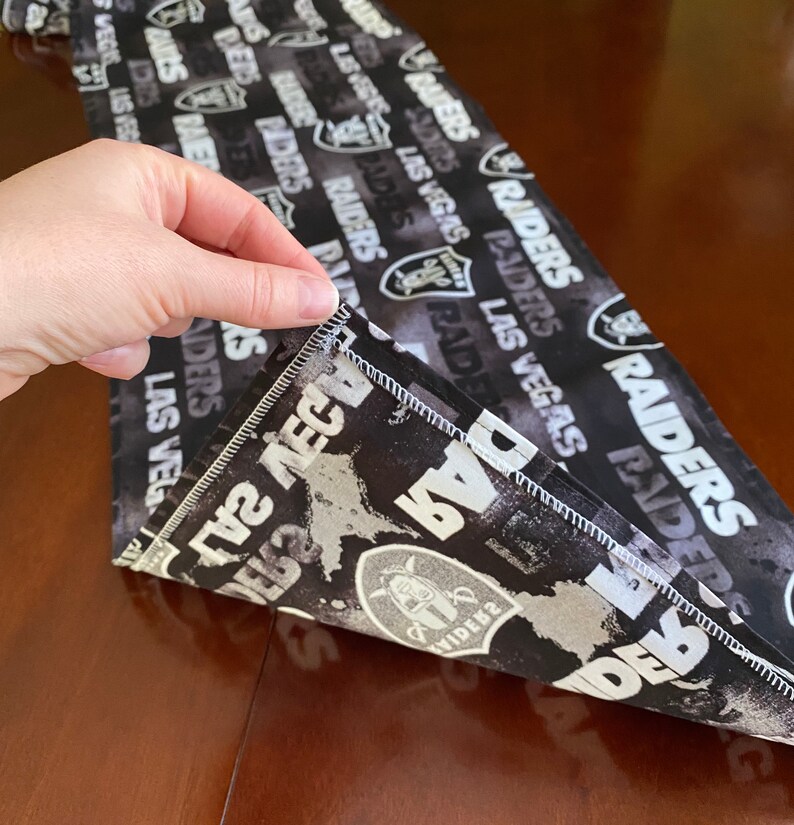 Las Vegas Raiders Table Runner /NFL Table Runner/raiders Fan - Etsy