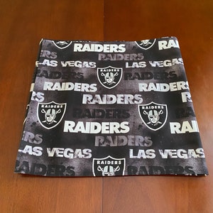 Las Vegas Raiders Table Runner /NFL Table Runner/raiders Fan Kitchen ...