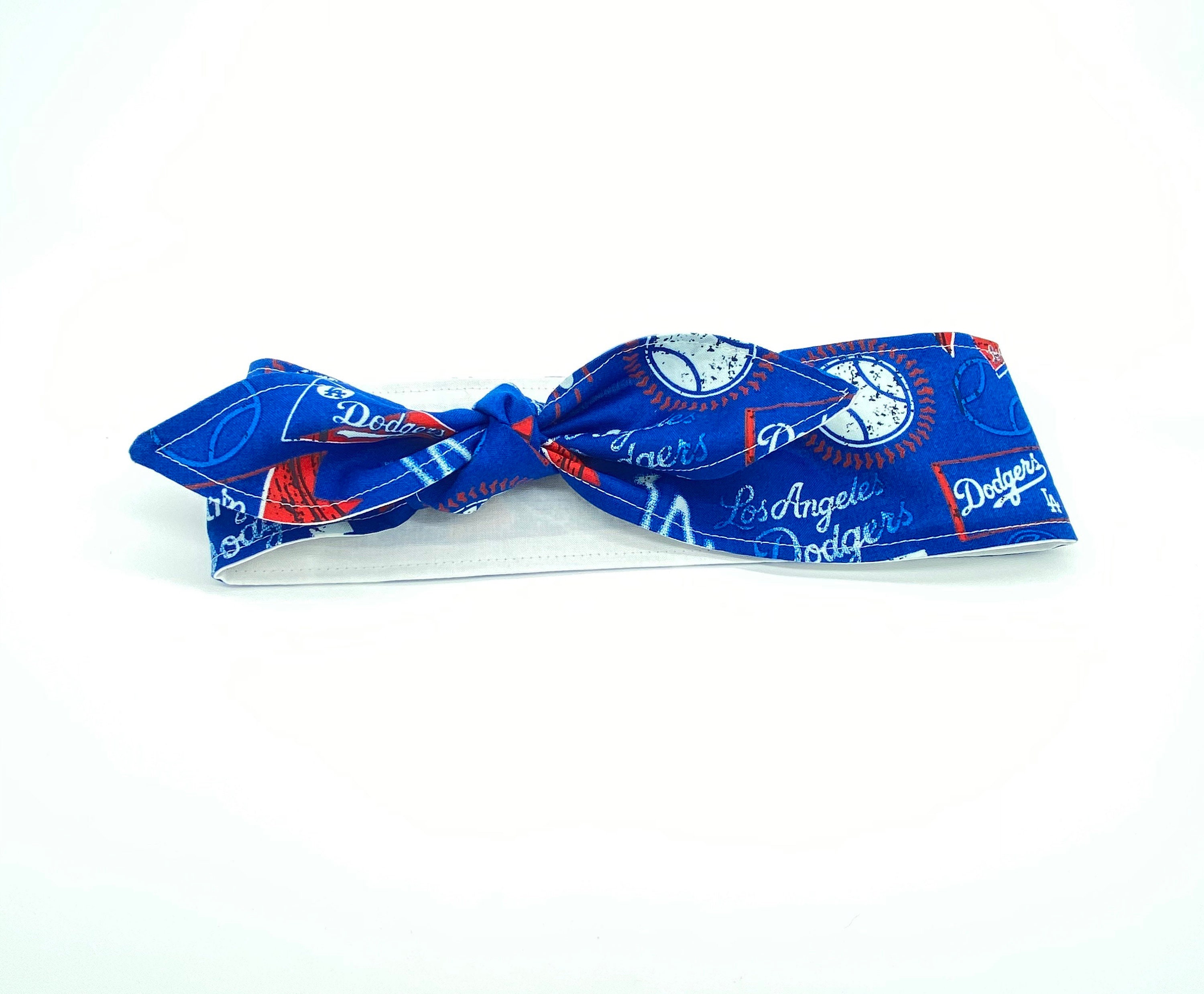 Los Angeles Dodgers Headband, LA California Girl, Baseball Game, MLB ...