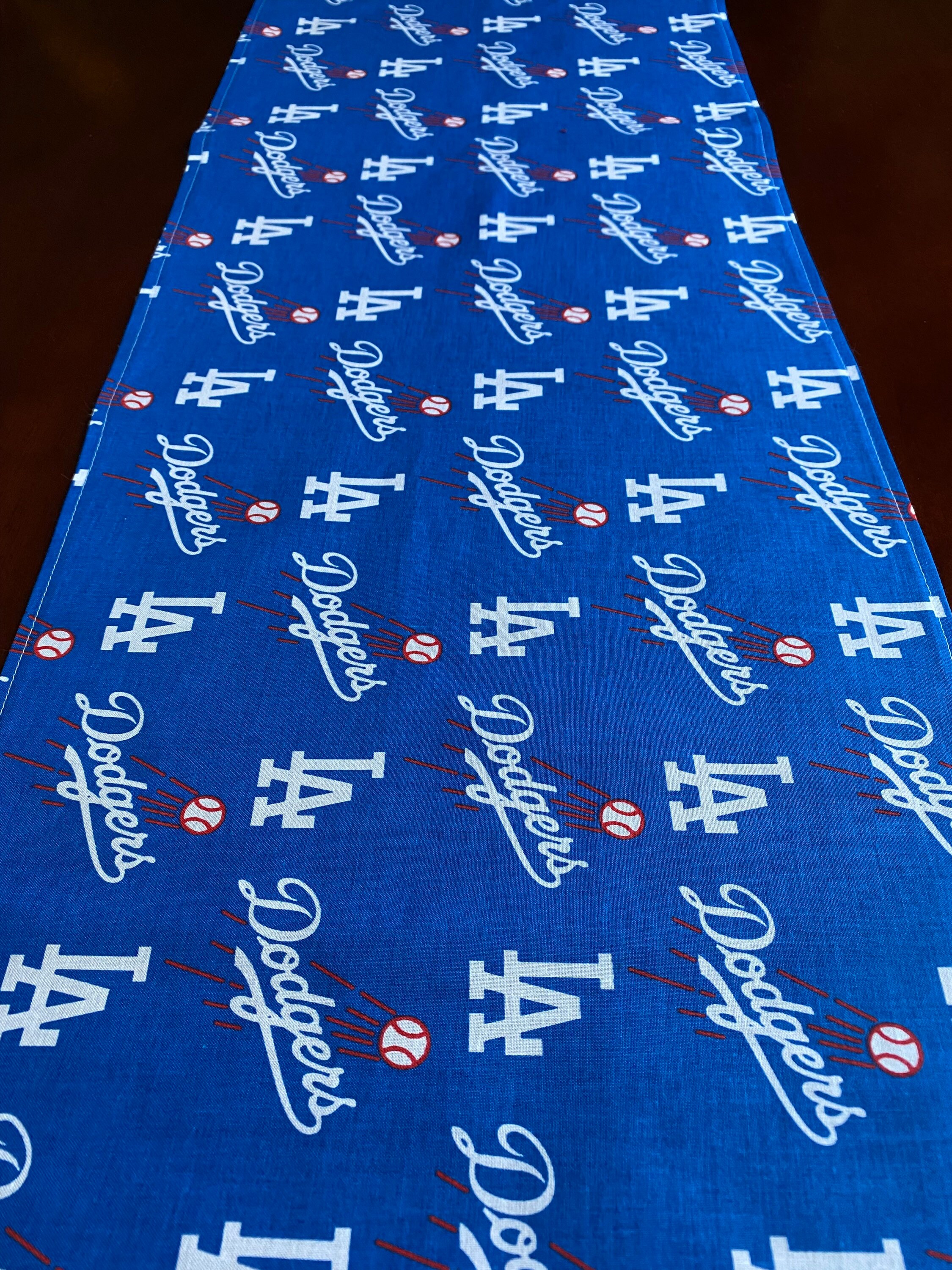 Dodgers Table Runner /MLB Table Runner/la Fan Kitchen | Etsy