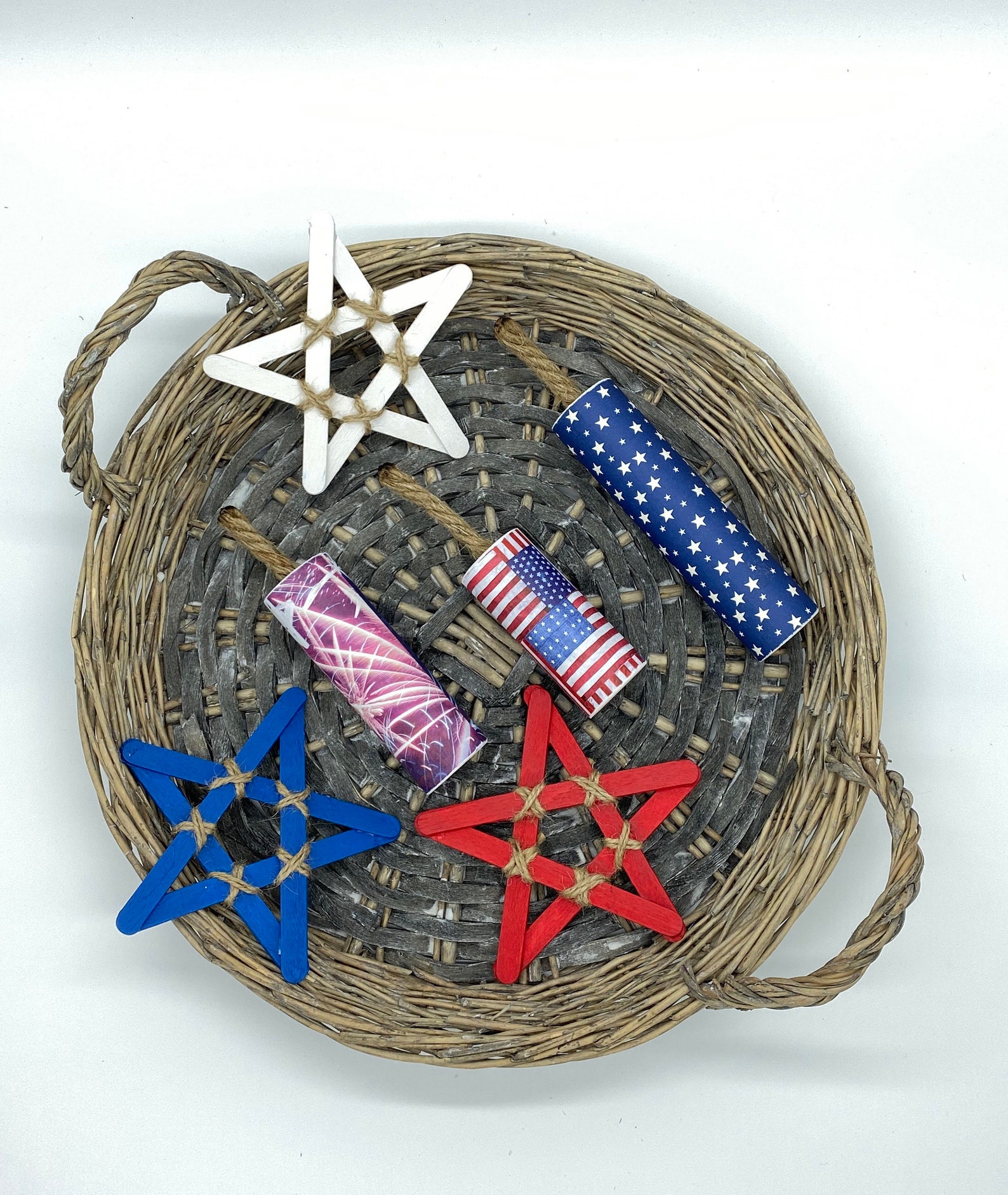 Wooden Firecrackers Mini Wooden Firecrackers 4th of July | Etsy