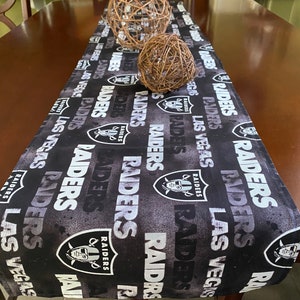 Las Vegas Raiders Table Runner /NFL Table Runner/raiders Fan Kitchen ...