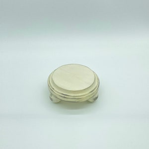 Wooden Riser Stand | Round Riser | Wood 4'' Risers | Wood Candle ...