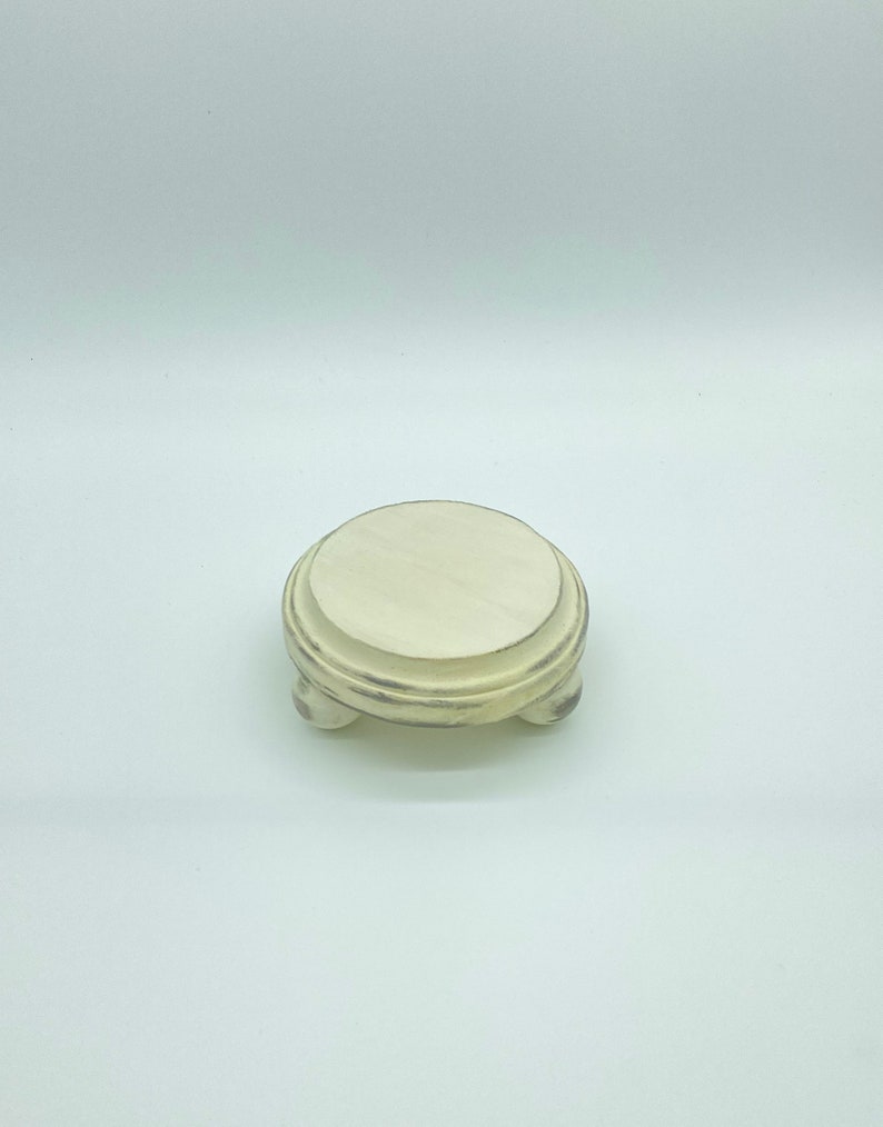 Wooden Riser Stand Round Riser Wood 4'' Risers - Etsy