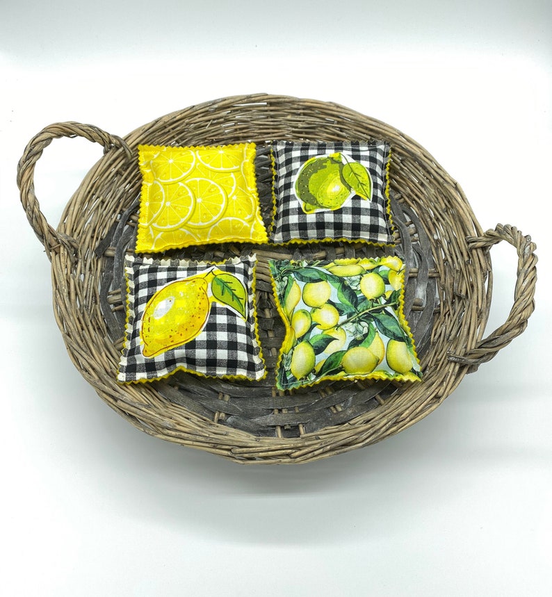 Mini Lemons Pillow Lemons Lime Tiered Tray Lemons Decor - Etsy