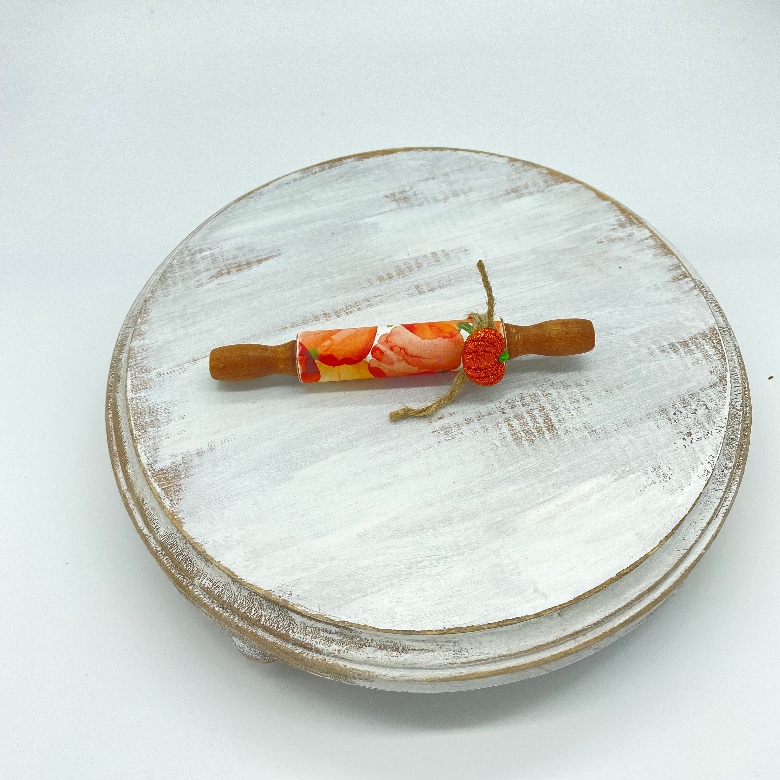 Fall Mini Rolling Pin Harvest Decor Mini Wooden Rolling - Etsy