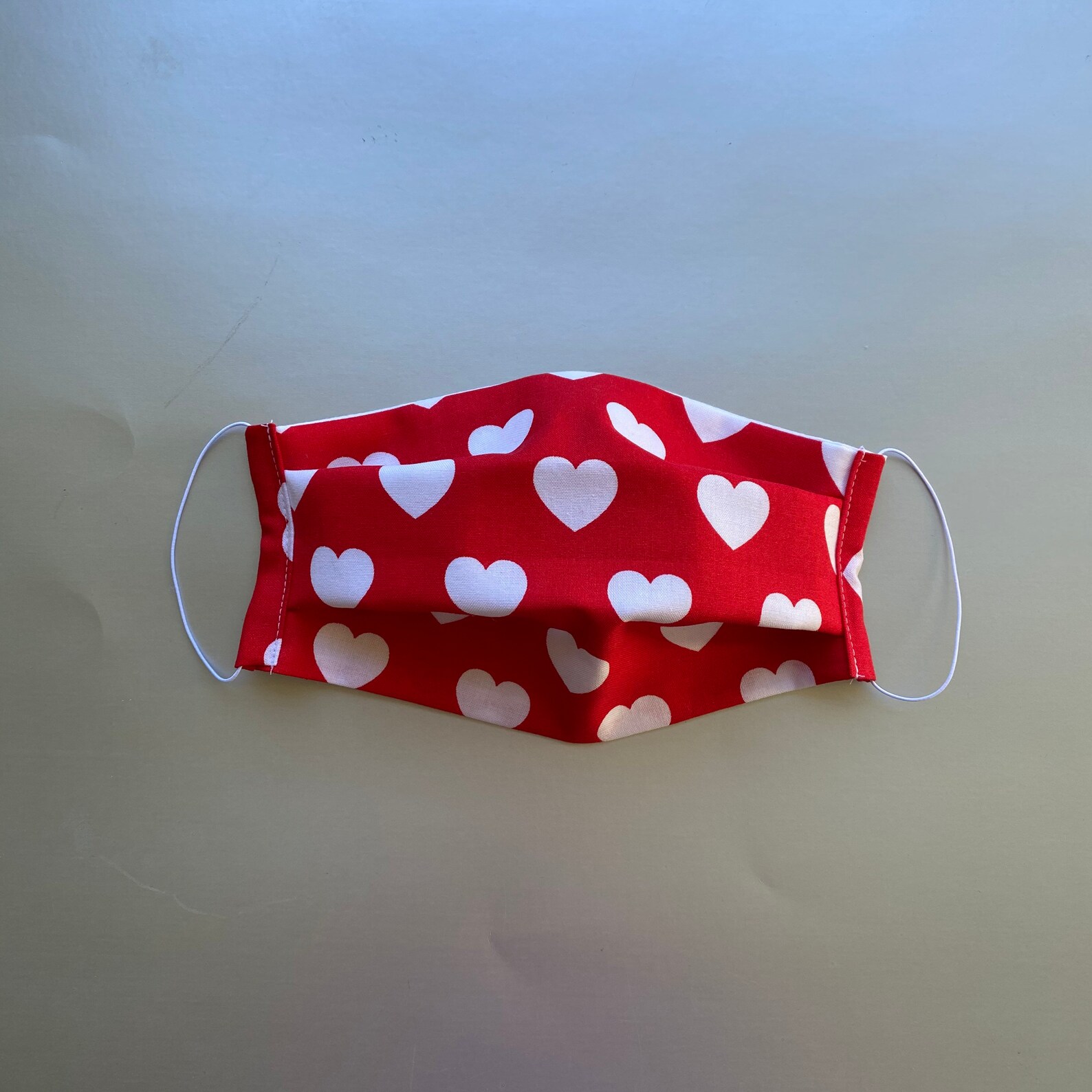 Heart Adult Face Cloth Mask Cotton Mouth Masks Face Mask | Etsy