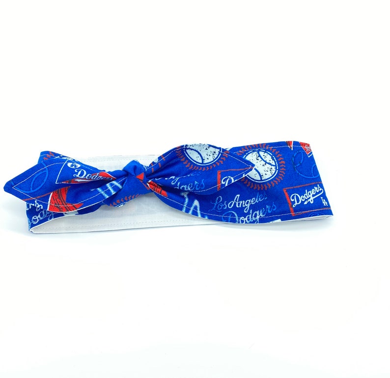 Los Angeles Dodgers Headband, LA California Girl, Baseball Game, MLB ...