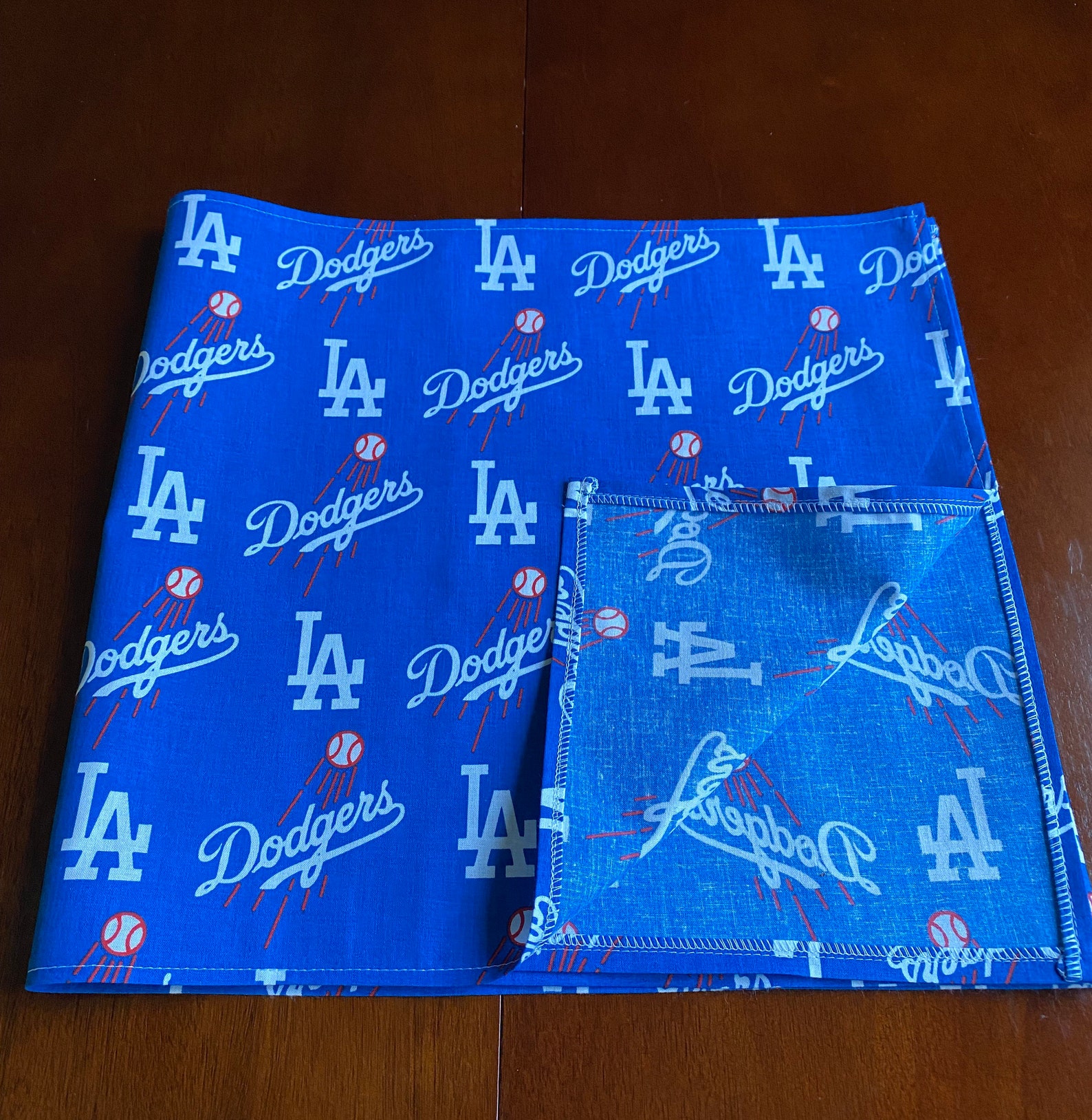 Dodgers Table Runner /MLB Table Runner/la Fan Kitchen Decor/sport Table ...