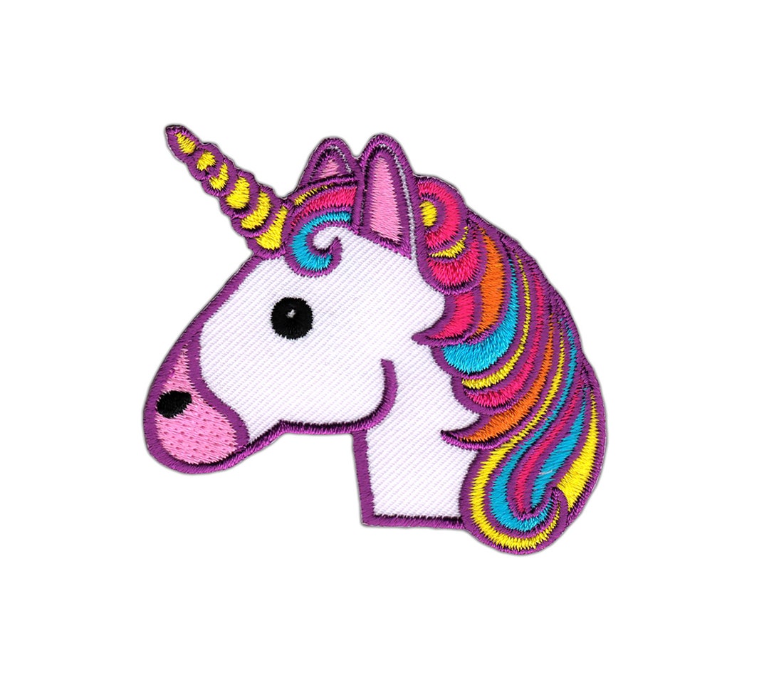 Ag22 Colorful Unicorn Horse Children's Patch Iron-on Application Patch ...