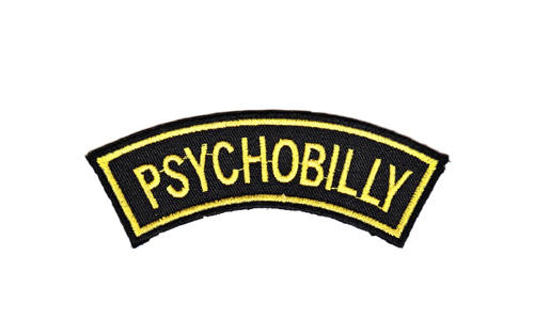 As63 Psychobilly Patch Old School Rockabilly Iron-on Application Patch ...