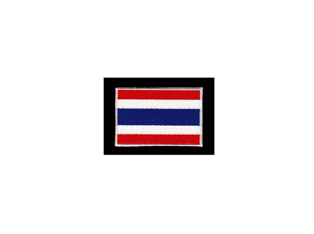 Ad36 Thailand Flag Patch Travel Countries Iron-on Applique Patch Size 7.3 X 4.9 Cm - Etsy