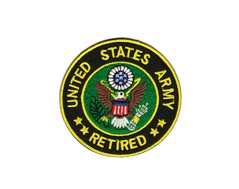 Us Army Retired Patch - Etsy