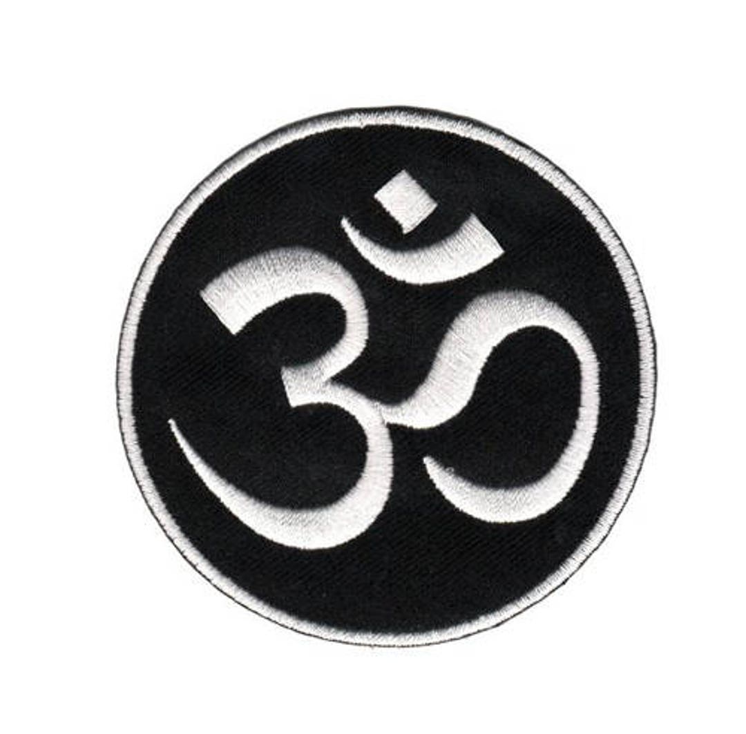 Ag12 Hindu Buddha Ohm Esoteric Asia Patch Iron-on Application Patch ...