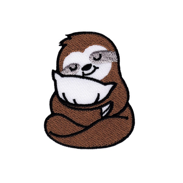 Sloth Iron on Patch - Etsy
