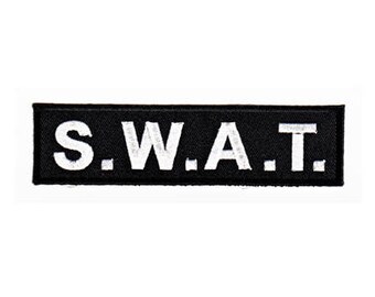 Set of 2 Iron on SWAT Screen Print Transfers for Fabrics - Etsy