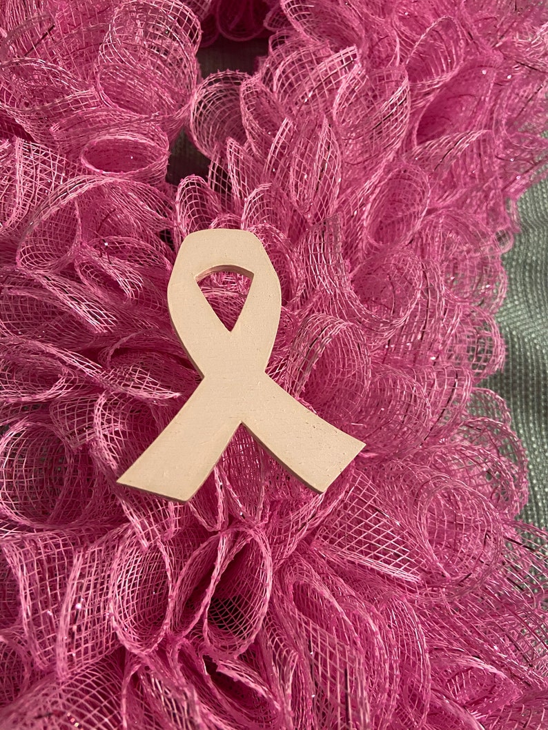 Pink Awareness Mesh Breast Cancer Mesh Pink Ribbon Pink Mesh - Etsy