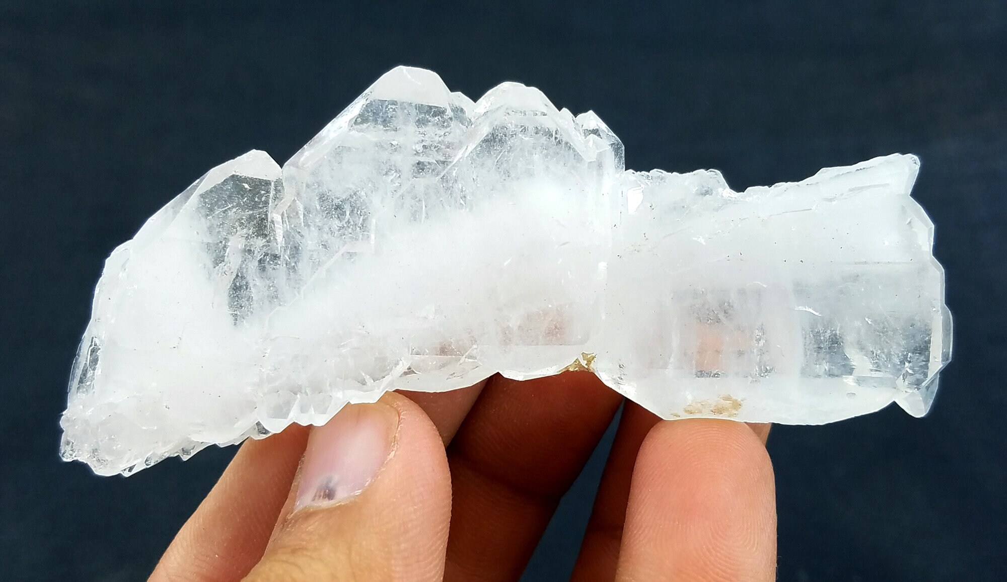 Faden Quartz Bunch Crystal From Baluchistan Pakistan 59 Gm, 93 X 33 X ...