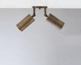 Spotlight, Ceiling Spot Light, Modern Light, Antique Brass Spot Light ...