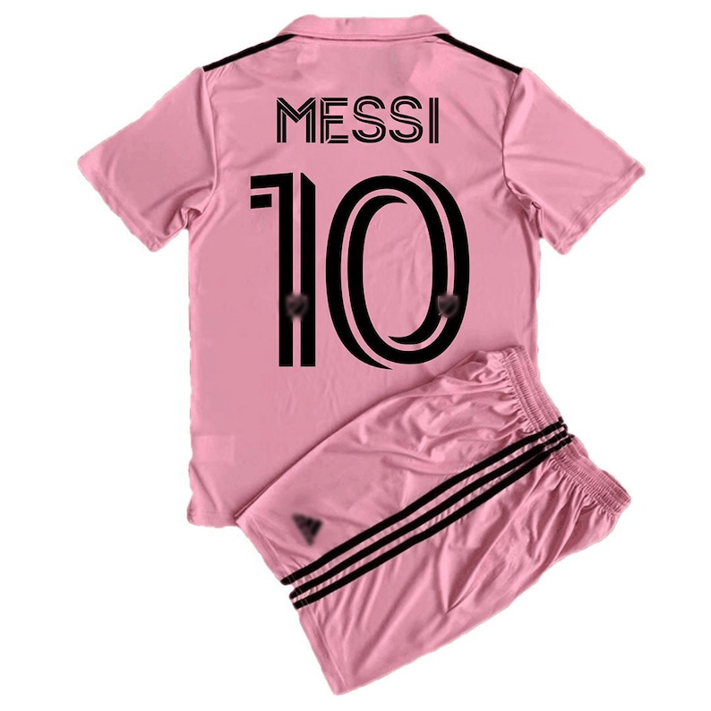 Camiseta Inter Miami Leo Messi 2023 2024 Local Visitante Para Etsy México