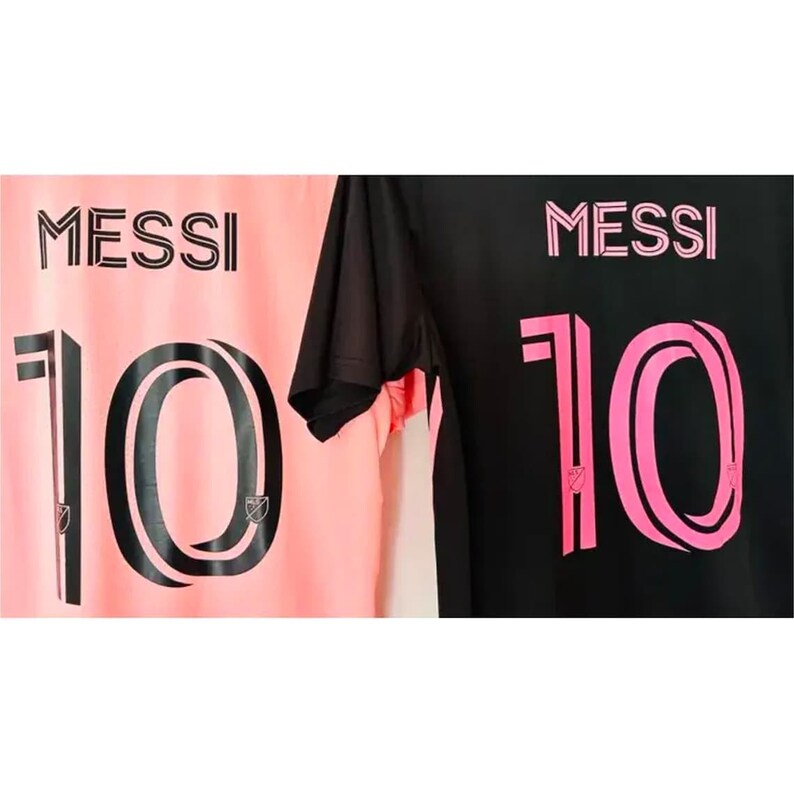 Maillot Inter Miami Leo Messi 2023-2024 Domicile/Extérieur - Etsy France