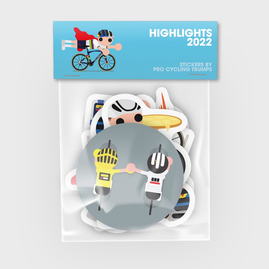 Pro Cycling Sticker Pack - Highlights 2022 - Etsy