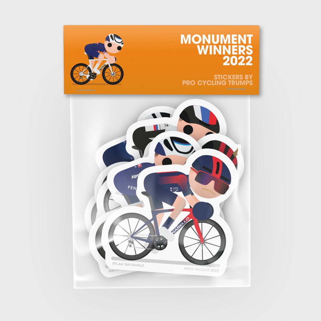 Pro Cycling Sticker Pack - Monument Winners 2022 - Etsy