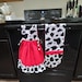 Cow Print Kitchen Towel Set - Etsy